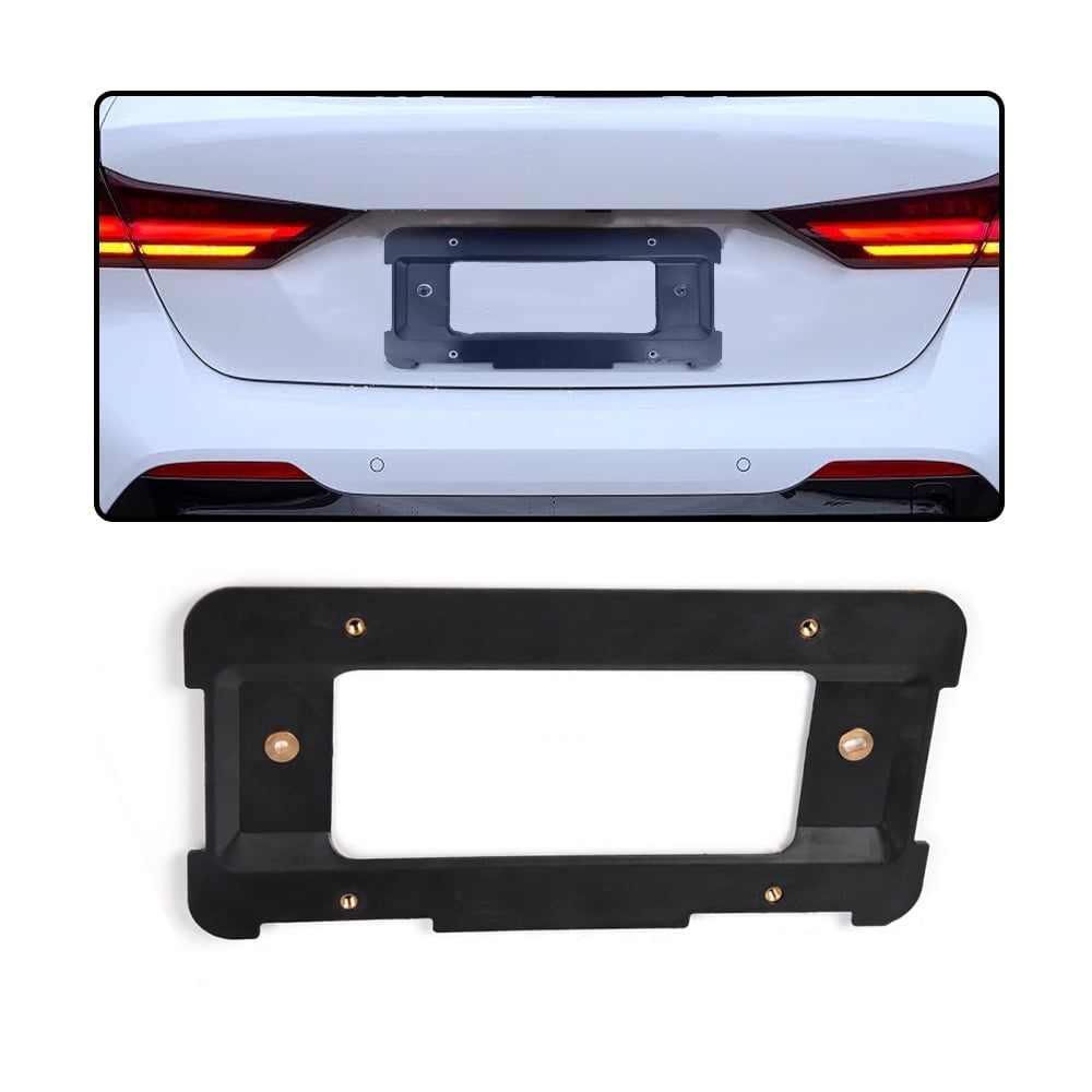PIT66Rear License Plate Mount Frame Tag Holder Bumper Bracket Tag Frame ...