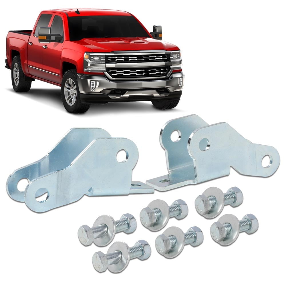 PIT66 Rear Lowering Shock Extenders Fit for Chevy Silverado GMC Sierra ...