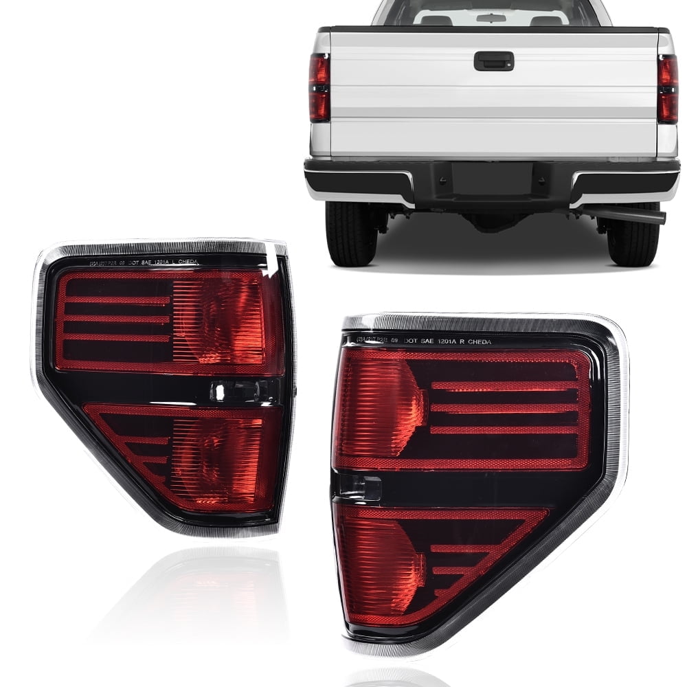PIT66 Rear Tail Lights Brake Lamps Assembly New Fit For 09-14 Ford F ...