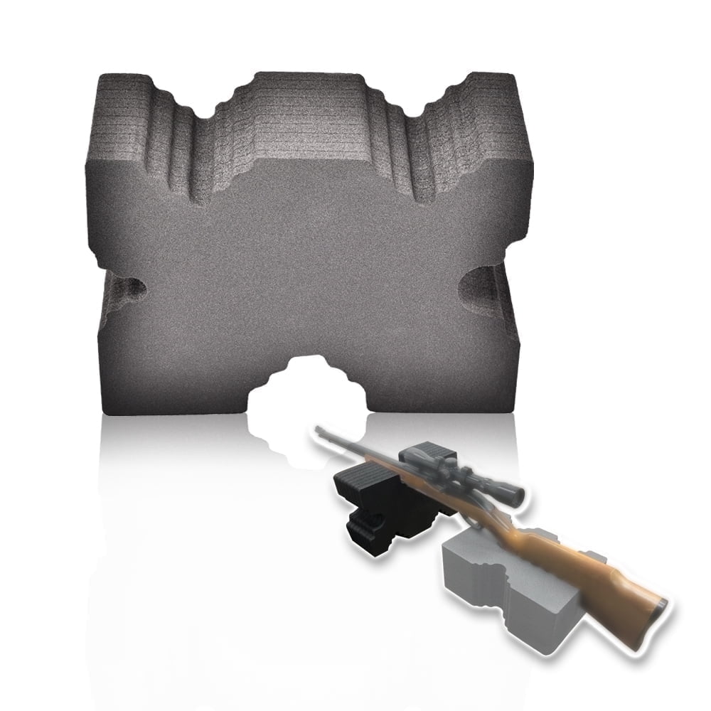 PIT66 Shooting Bench Rests Gun Rifle Holder Waterproof Foam Heavy Duty ...