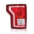 PIT66 Halogen Tail Light Brake Lamp Red Left Driver Side Fit for 2016 ...
