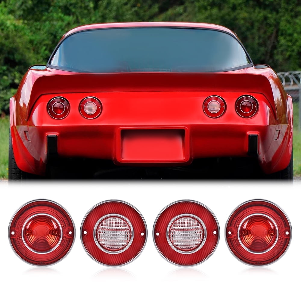 AlphaRex 05-13 Chevrolet Corvette PRO-Series LED Tail Lights Jet Black ...