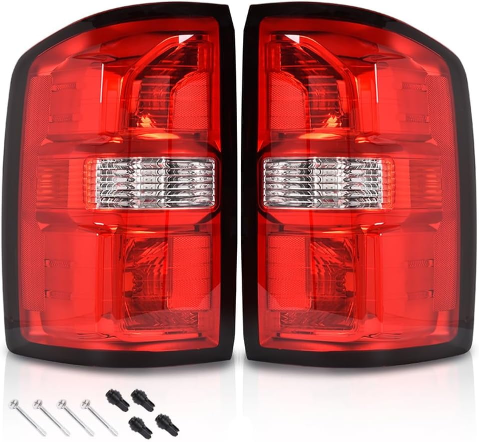 PIT66 Tail Lights Compatible with GMC Sierra 1500 2014-2018/Fit GMC ...