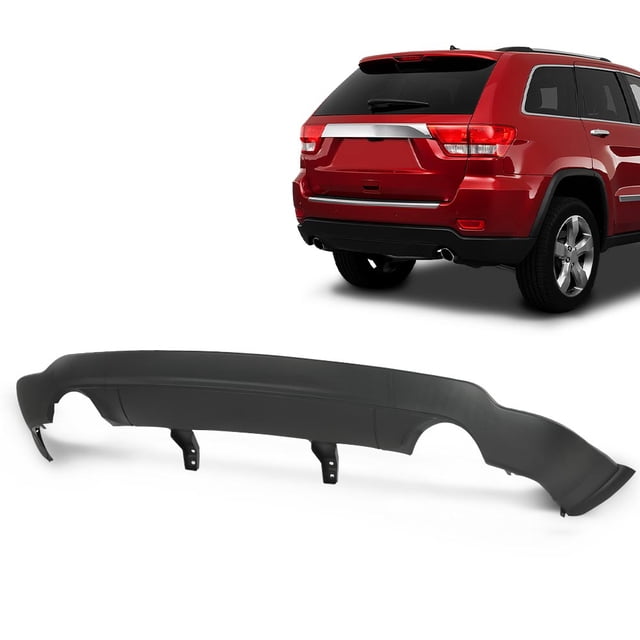 PIT66 Textured Rear Lower Rear Bumper Fit for Jeep Grand Cherokee 2011 ...