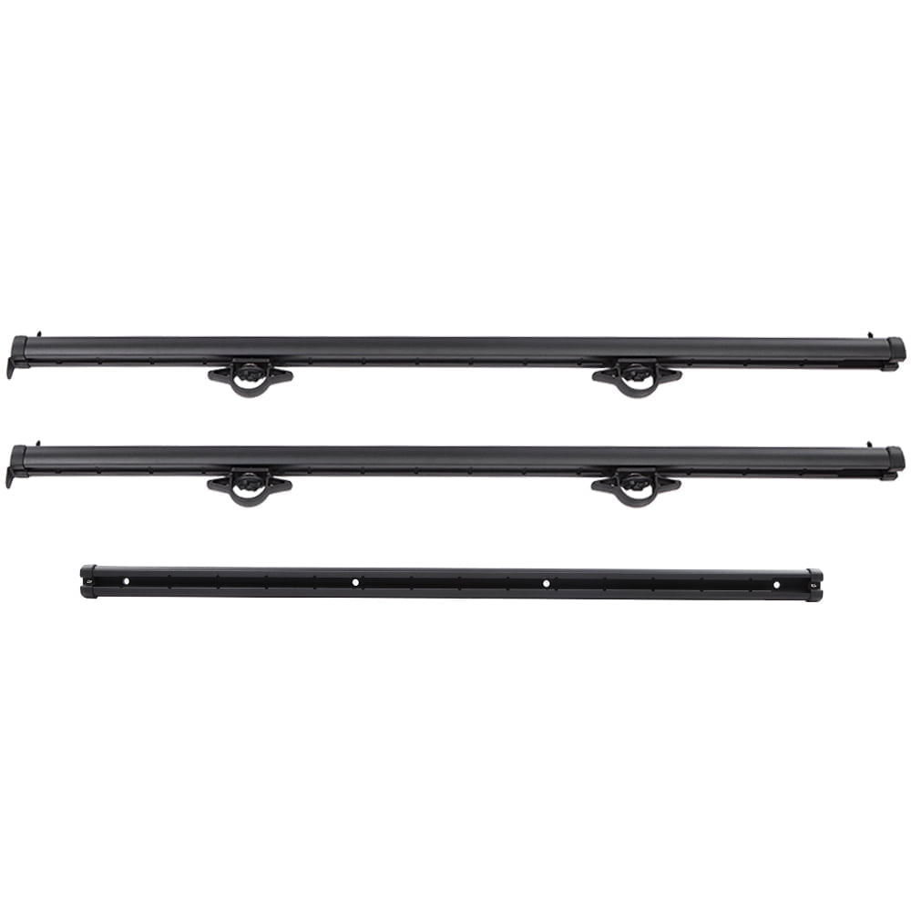 PIT66 Trail Rail System Tie Down Rails Black Fit for Jeep Gladiator ...