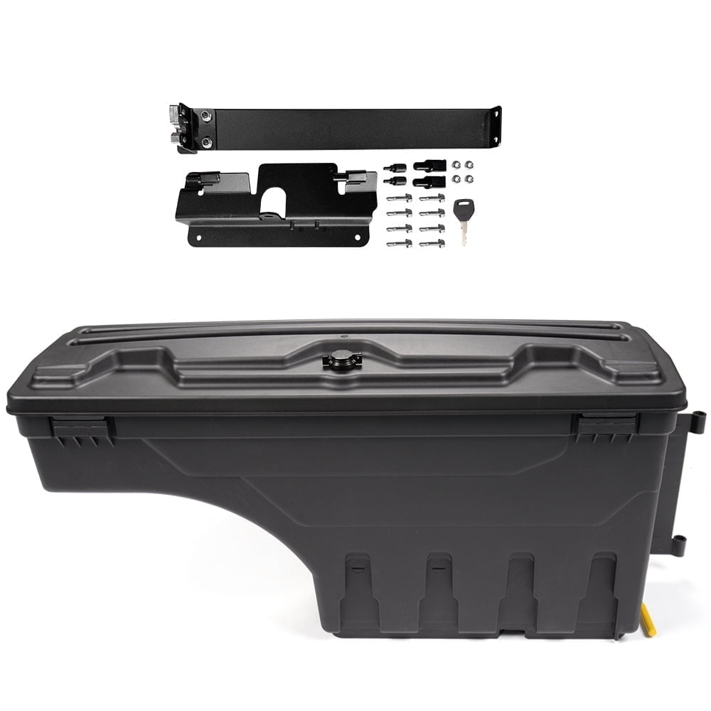 PIT66 Truck Bed Storage Box Toolbox Right Fit For Chevy Silverado GMC ...