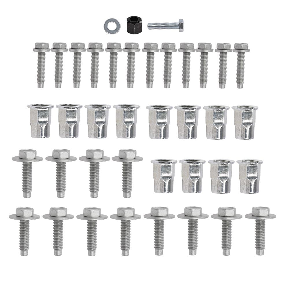 PIT66 Tubular Side Step Hardware Kit Fit for 2013-2019 Dodge RAM 1500 ...