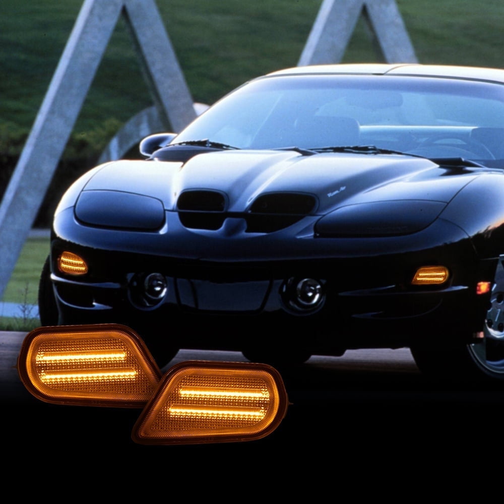 Turn Signal LED Light Lamp Smoked Trans Am Replacement Fit For Pontiac ...