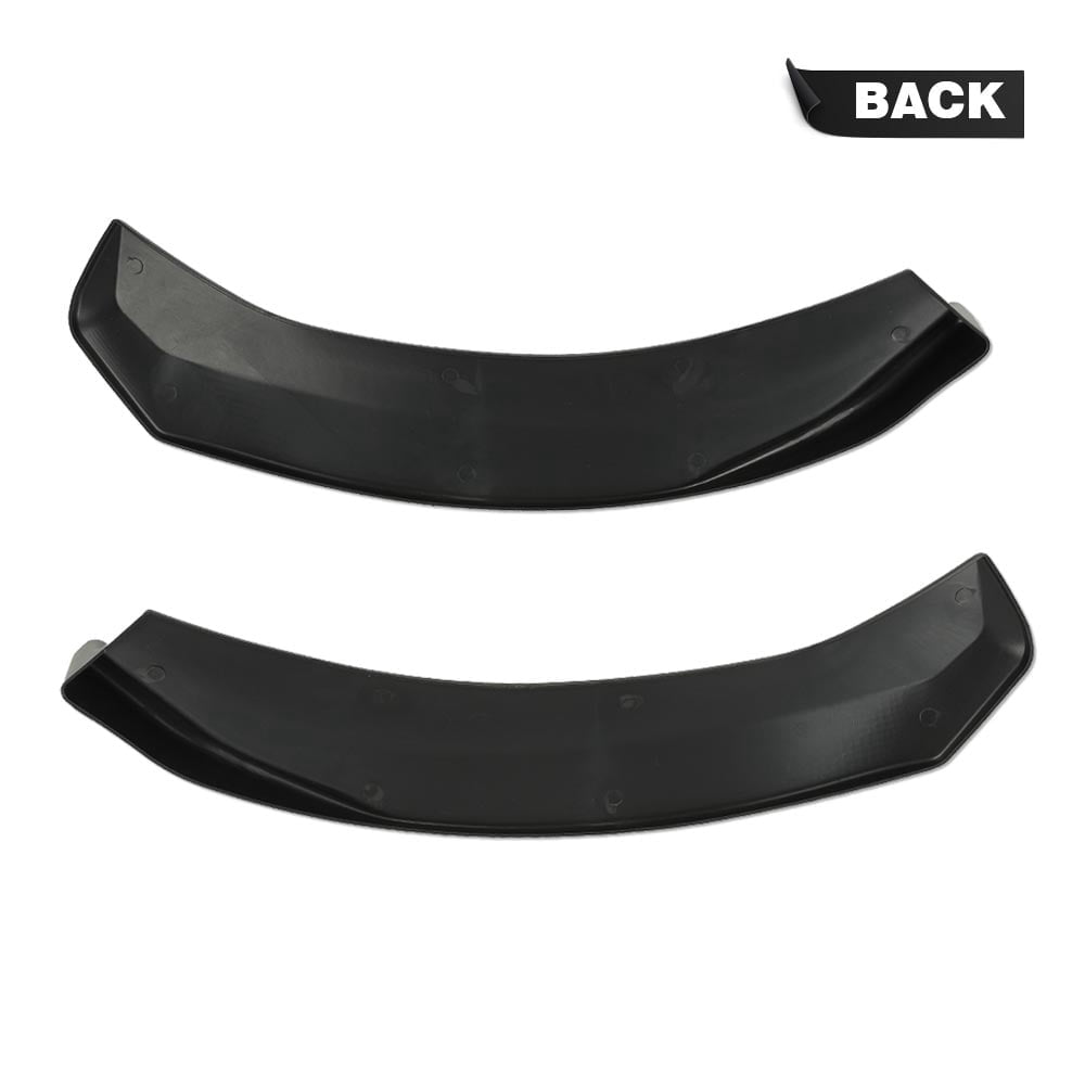Universal 2Pcs Front Bumper Lip Diffuser Splitter Protector ...