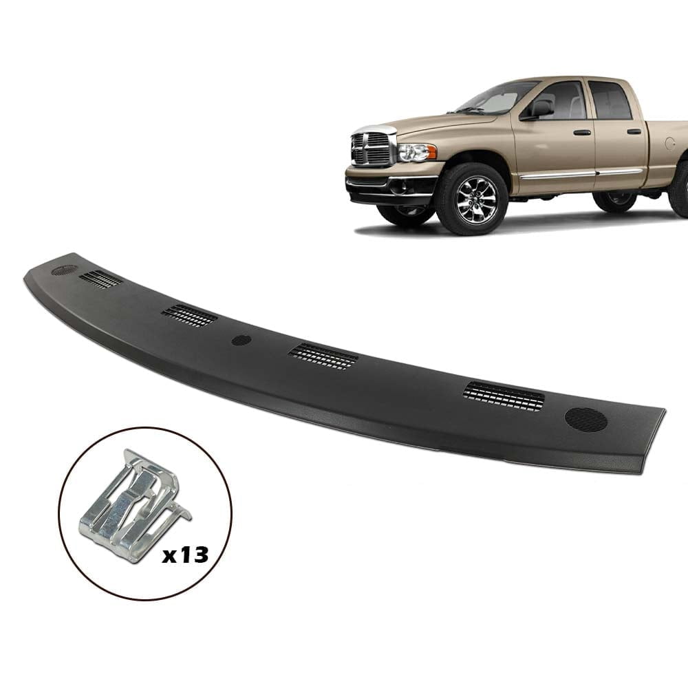 PIT66 Upper Dashboard Panel Black Fit For 2002-2005 Ram 1500 2500 3500 ...