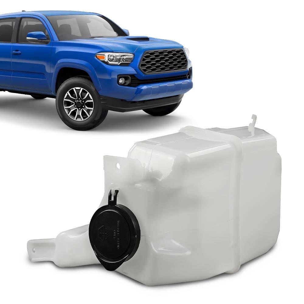 PIT66 White Windshield Tank Washer Reservoir with Pump Fit for Toyota ...