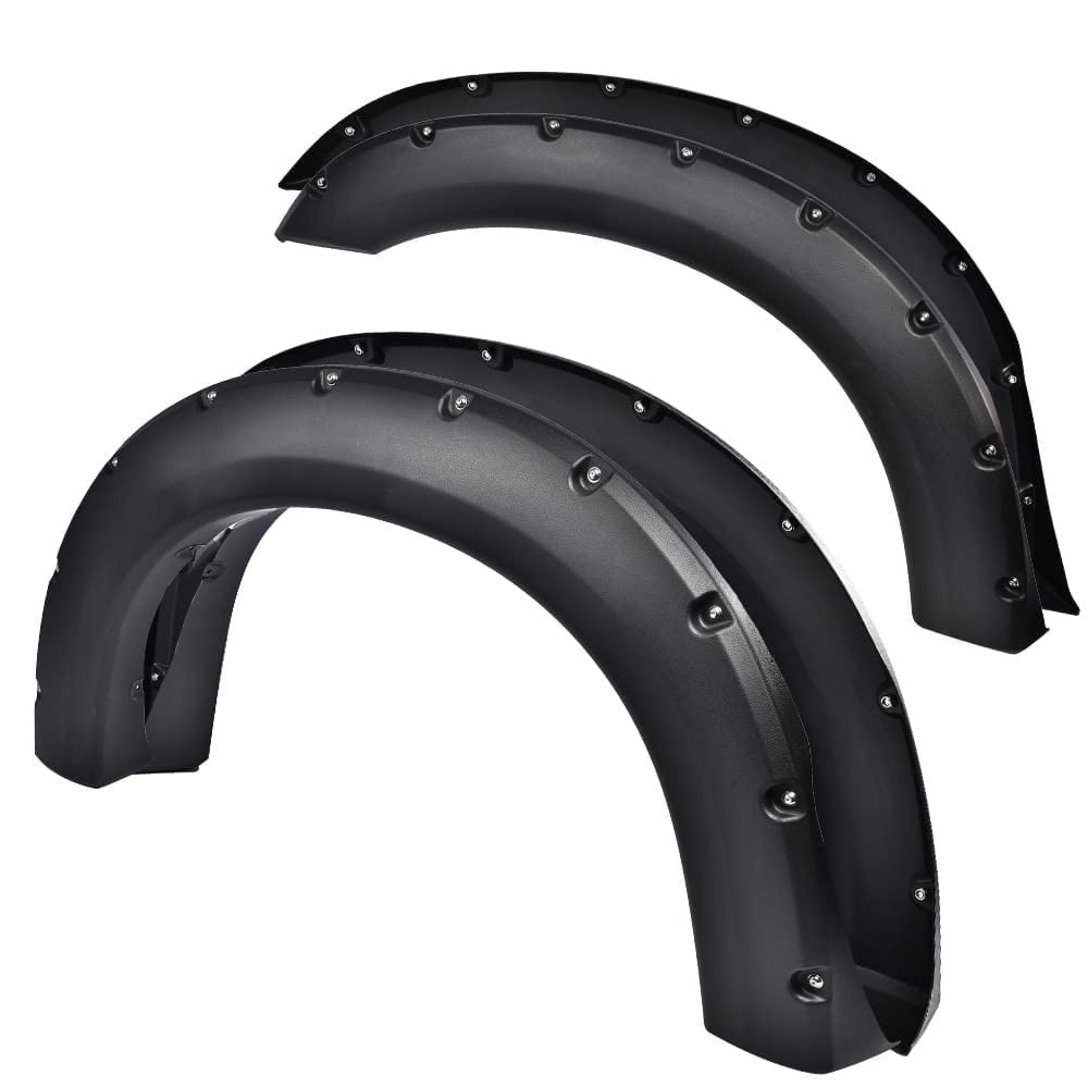 PIT66 Wide Body Wheel Rivet Bolt-On Texture Fender Flare Fit For 99-07 ...
