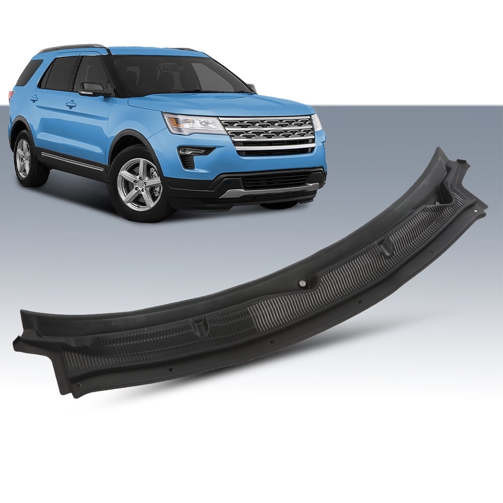 PIT66 Windshield Cowl Grille Top Fit for Ford Explorer 2011-2019 ...