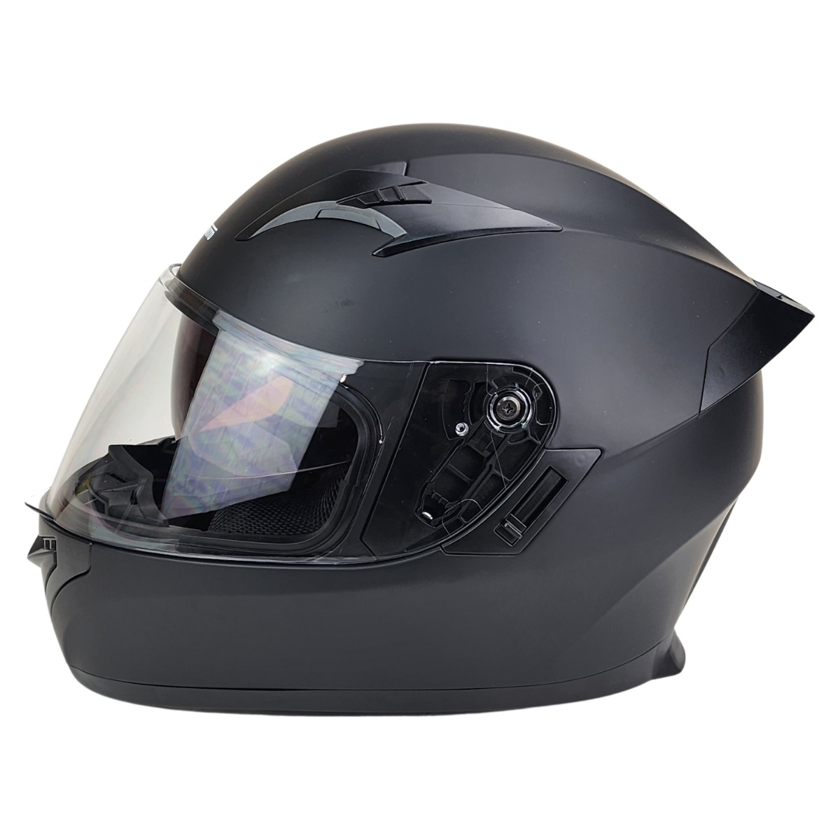 PITMOTO PM-888, Full Face Dual Visor DOT Approved Motorcycle Helmet ...
