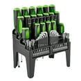 PITTSBURGH 70-Piece Screwdriver Set with Comfort-Grip Handles, Magnetic ...