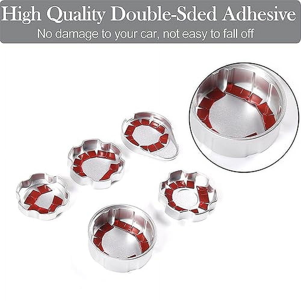 PIUGILH Car Engine Oil Cap Radiator Cap Brake Fluid Cap Cover Fit for ...