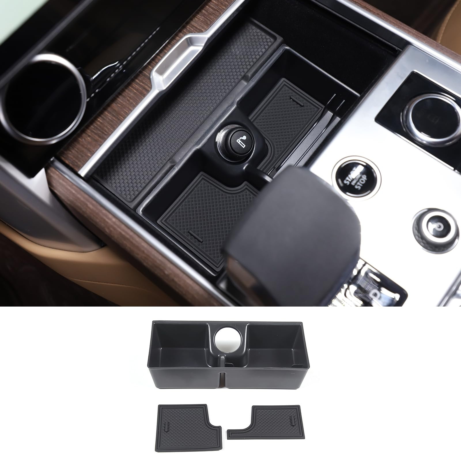 PIUGILH Car Storage Box Tray Fit for Land Rover Range Rover Vogue 2023 ...