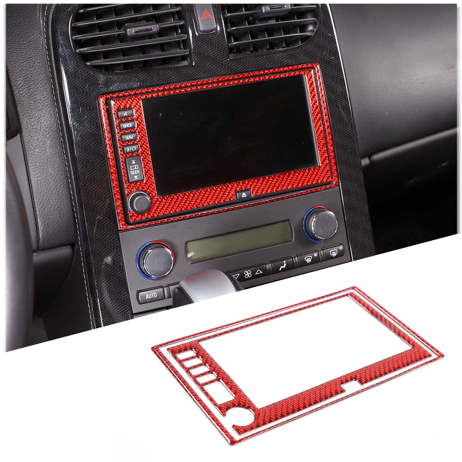 PIUGILH Navigation GPS Screen CM31 Panel Cover for Corvette C6 2005-2013 Car Interior ...