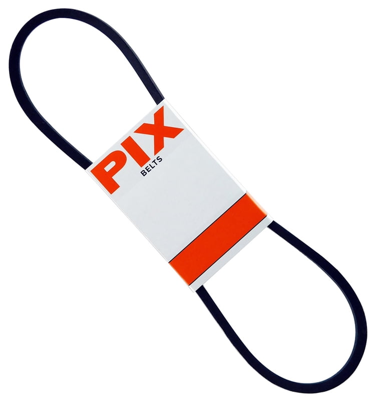 PIX 3L360 FHP V-Belt, 3L, 3/8 in W, 7/32 in Thick, Black - Walmart.com