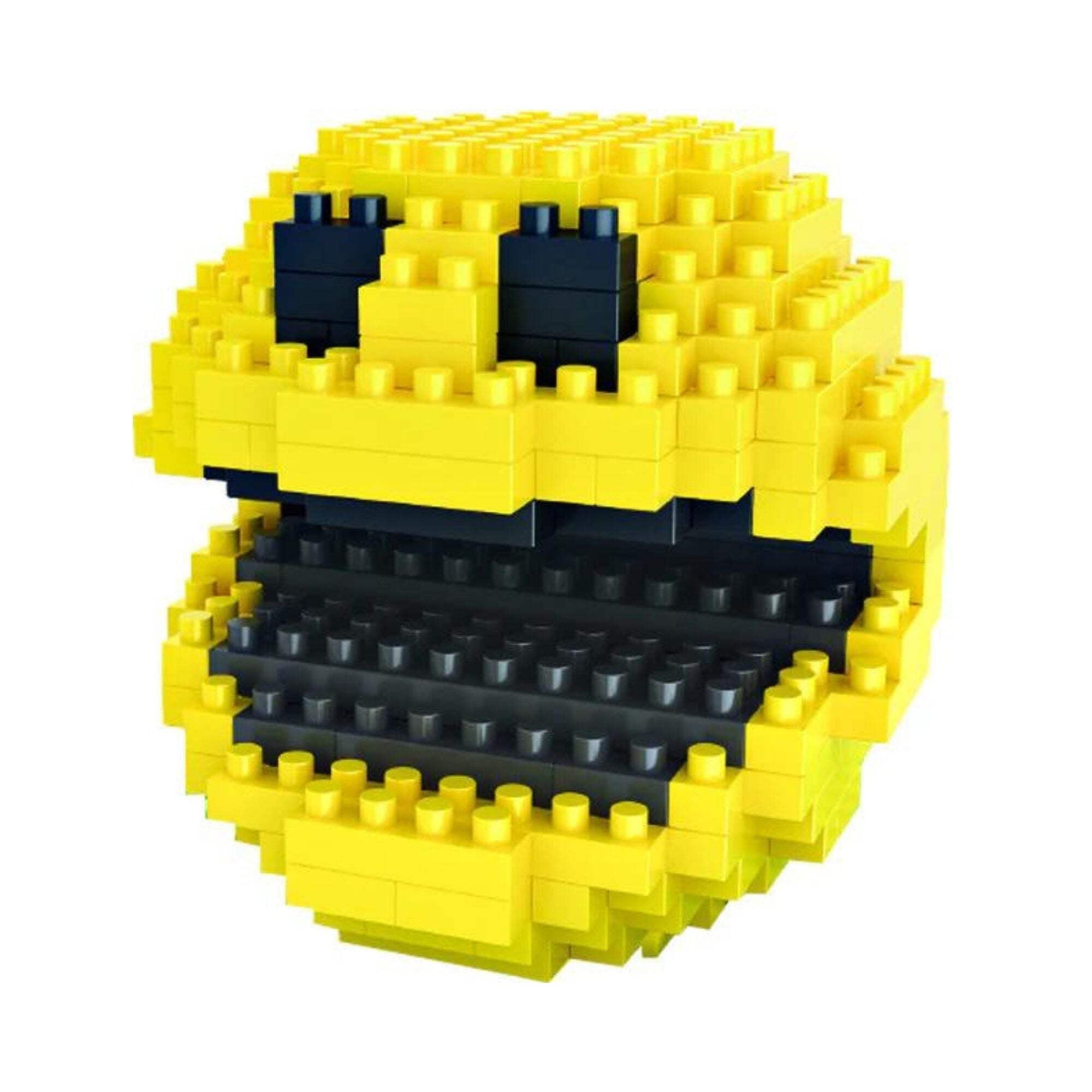 Brick Loot Pixel Monster Brick Building Kit, 266 Bricks ABS Plastic ...