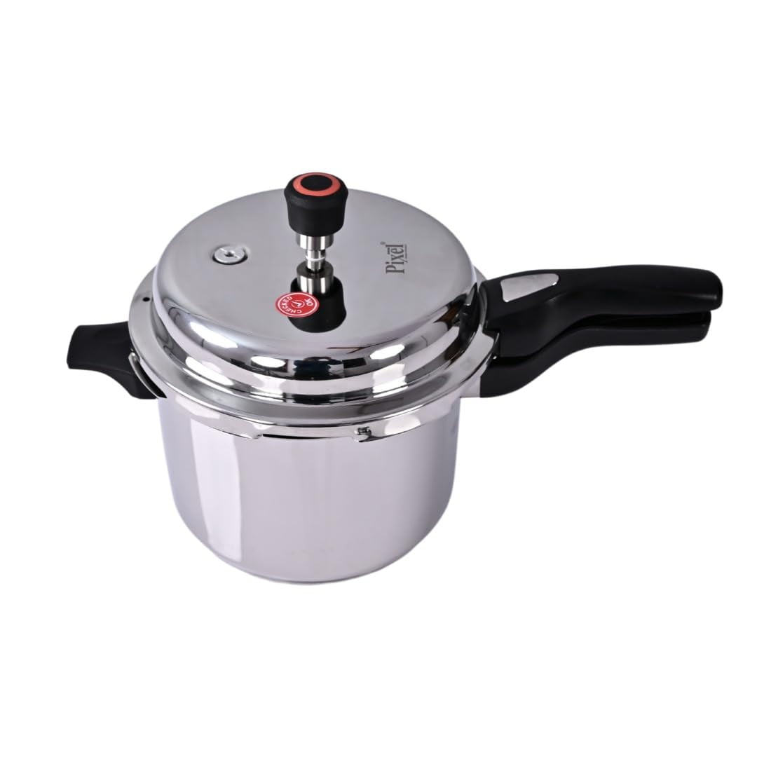 PIXEL Stainless Steel Pressure Cooker 3 Ltr Capacity BIS Certified ...