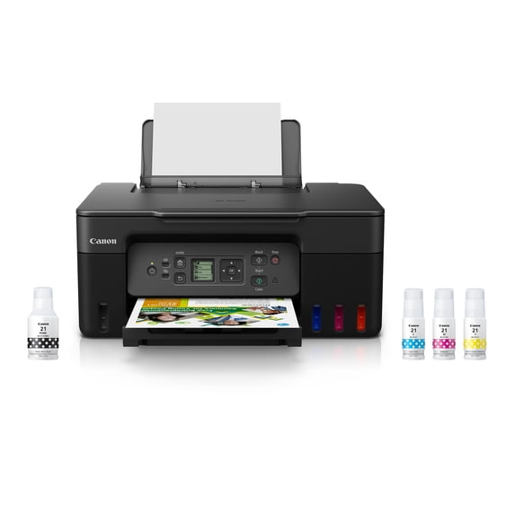 Canon PIXMA G3270 MegaTank AIO Inkjet Printer - Wireless, Black ...
