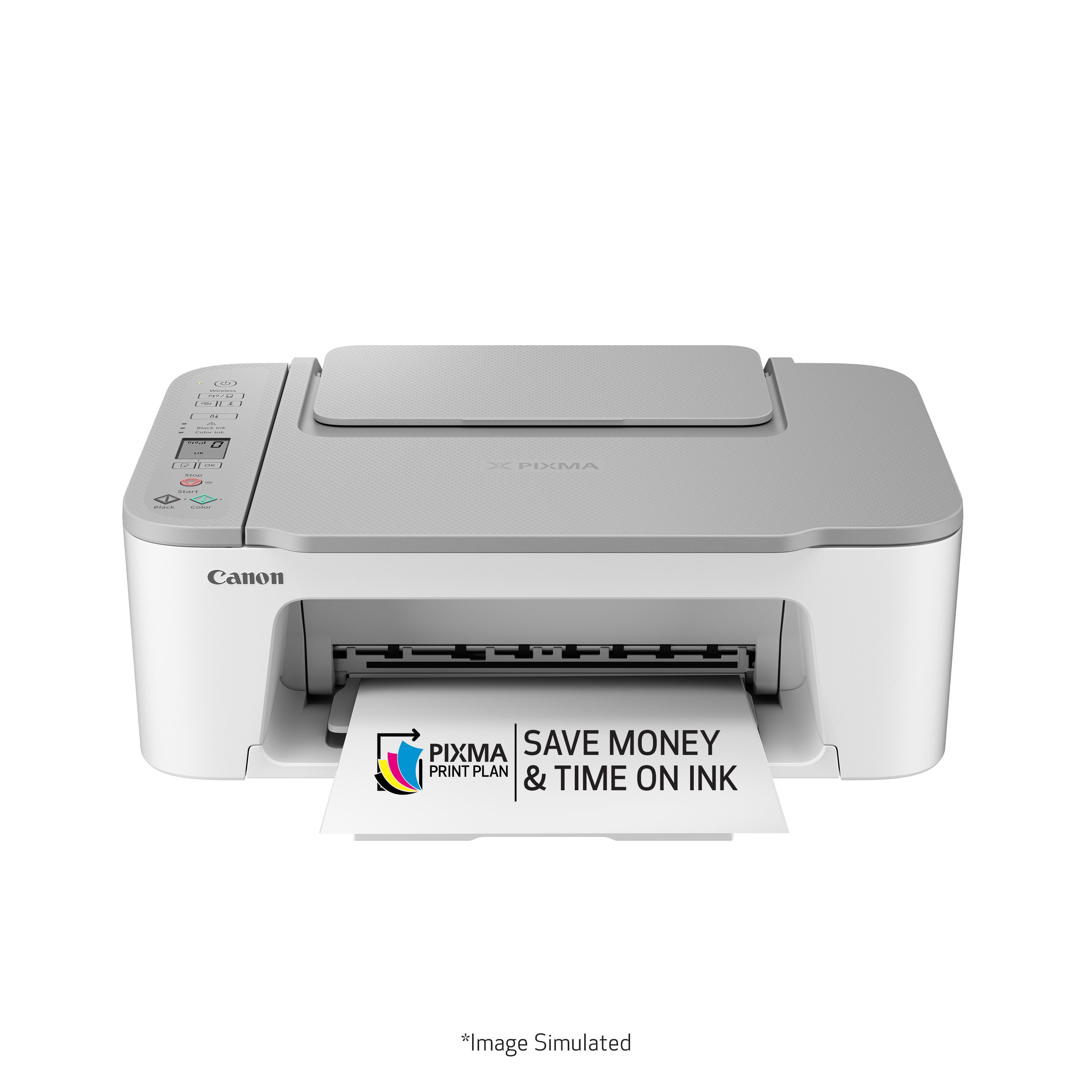 Canon PIXMA TS3520 Wireless Simple Combo All-In-One Inkjet Printer with ...