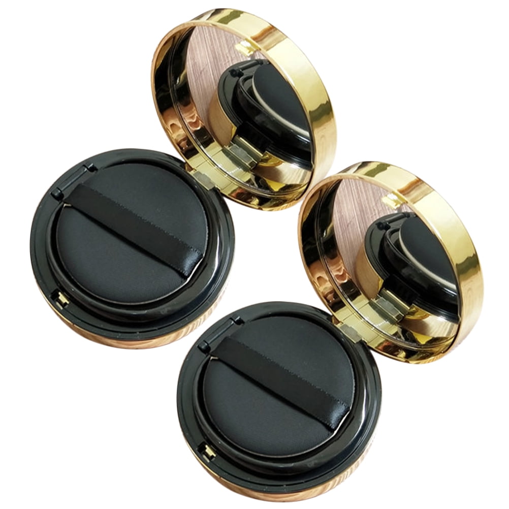 PIXNOR 2pcs Makeup Puff Boxes Loose Powder Boxes Refillable Body Powder ...