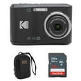Kodak PIXPRO FZ45 Point Shoot 16MP Full HD Digital Camera, Black, with ...