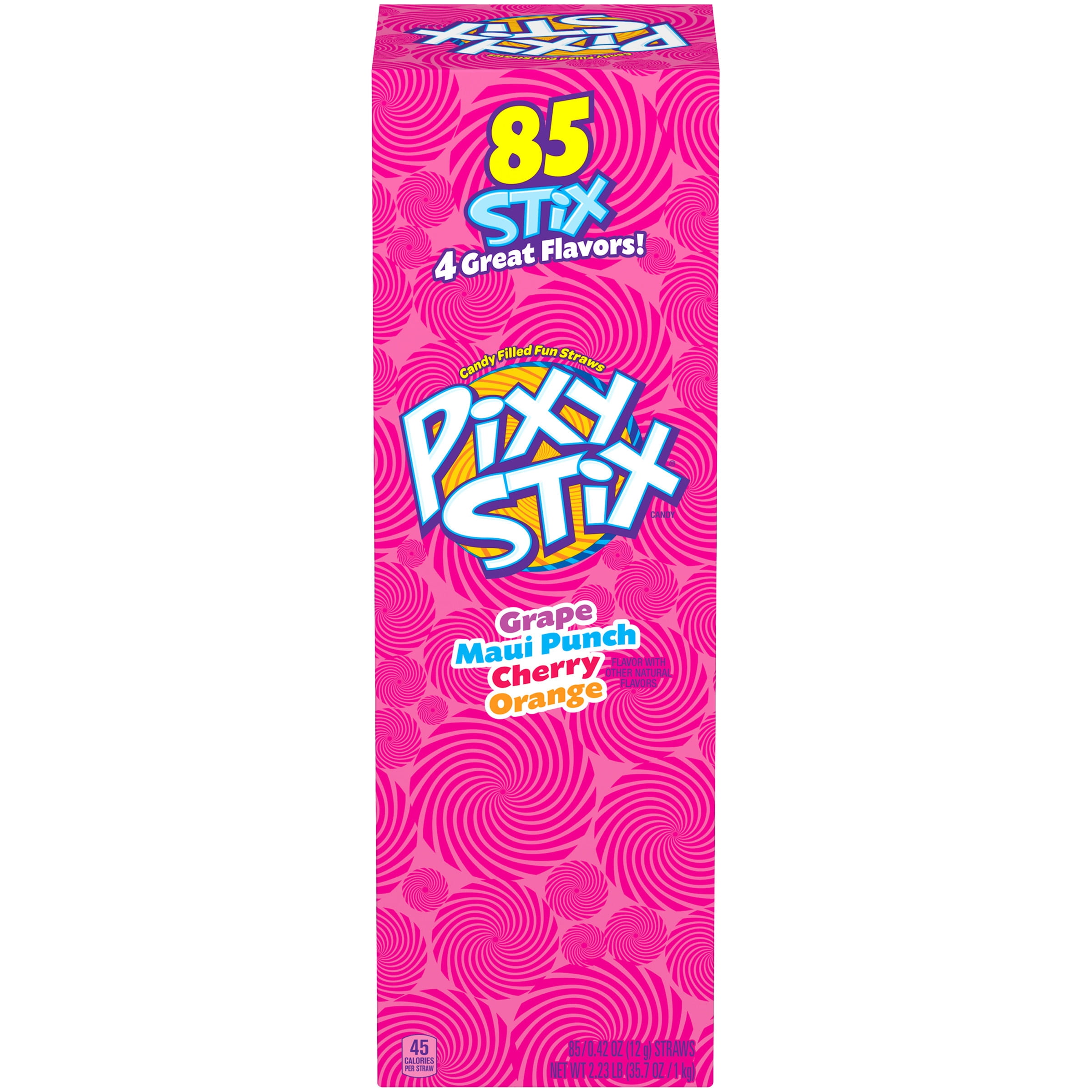 PIXY STIX Candy Filled Fun Straws Packs, 0.42 oz (85 Count) - Walmart.com