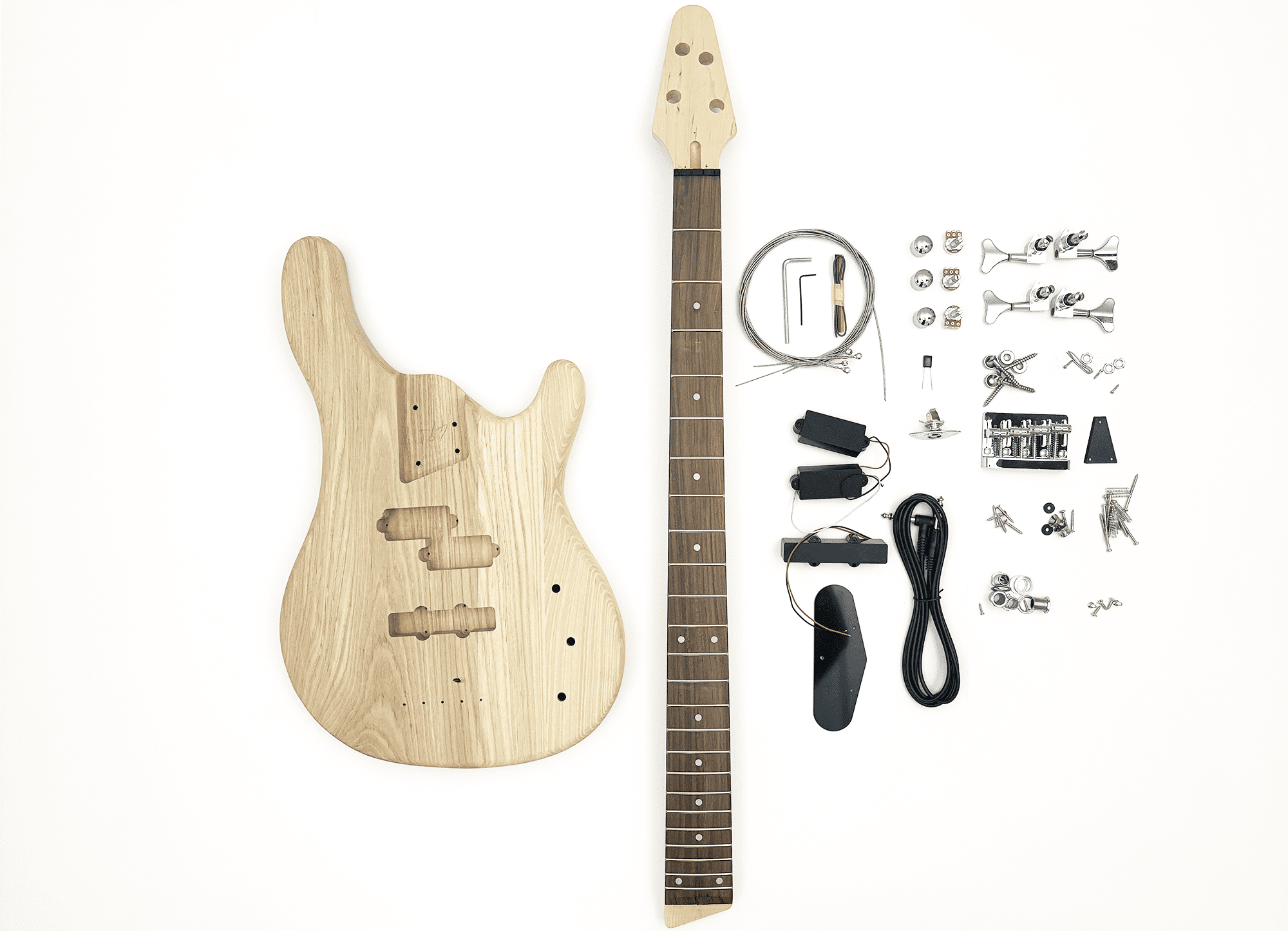 PJ Ash Style Build Your Own Bass Guitar Kit - Walmart.com