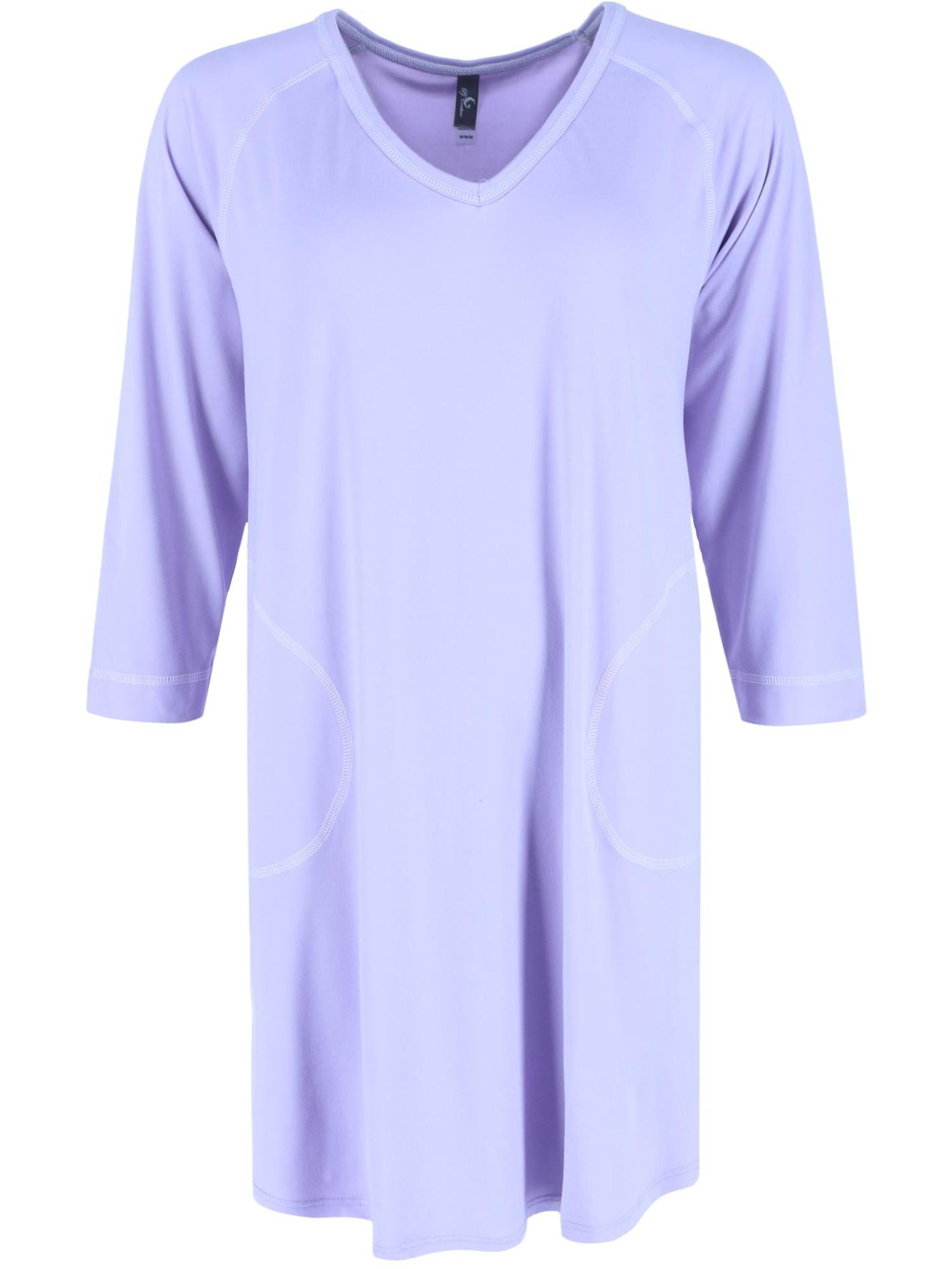 PJ Couture Large Flower Pajama Sleep Shirt (Women) - Walmart.com