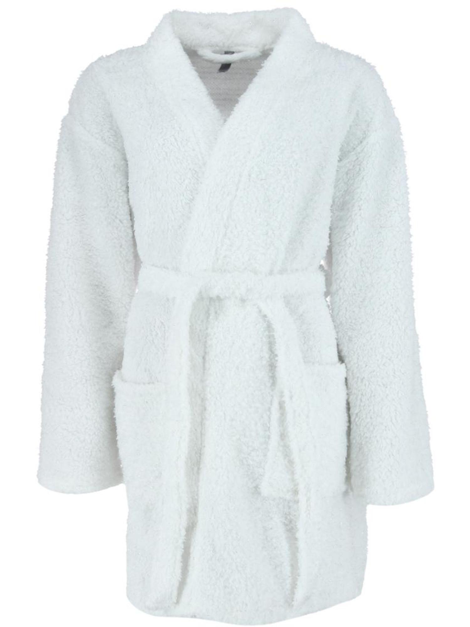 PJ Couture Metallic Glitter Komono Plush Robe (Women) - Walmart.com