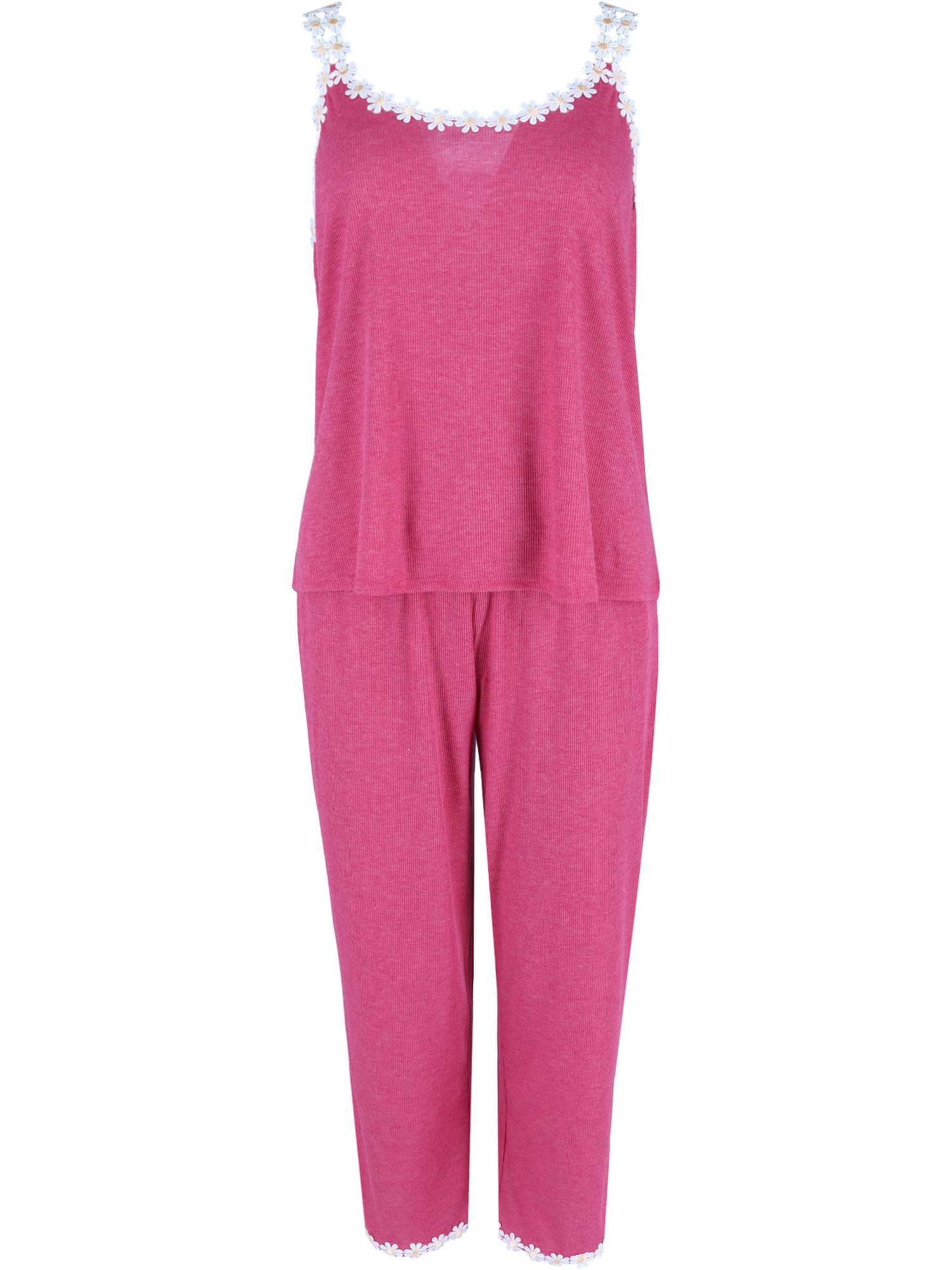PJ Couture Tank Top and Capri Pajama Set (Women) - Walmart.com
