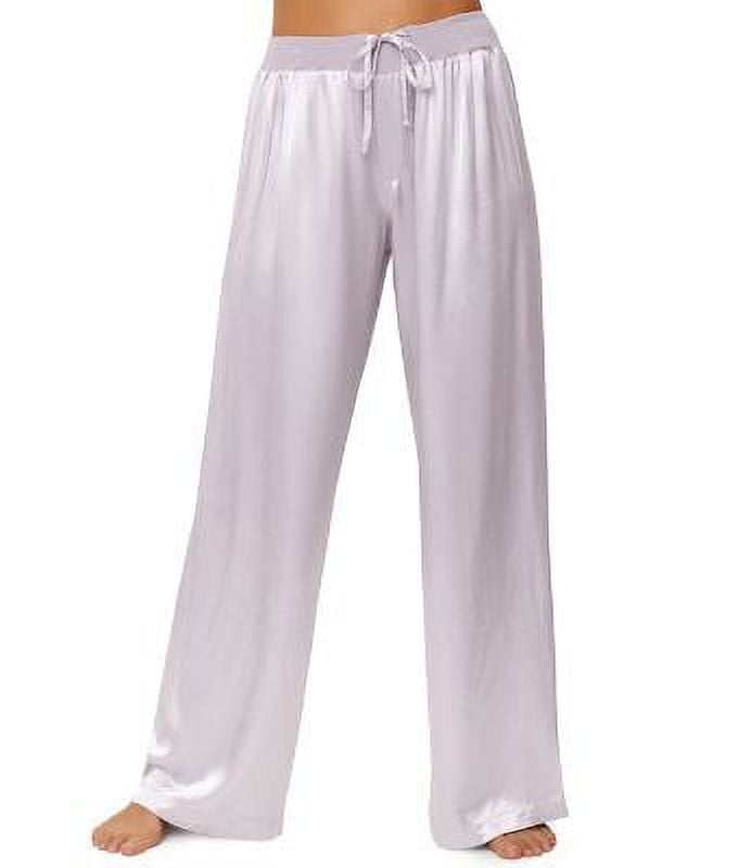 PJ Harlow Womens Jolie Satin Lounge Pants Style-PJP53 - Walmart.com