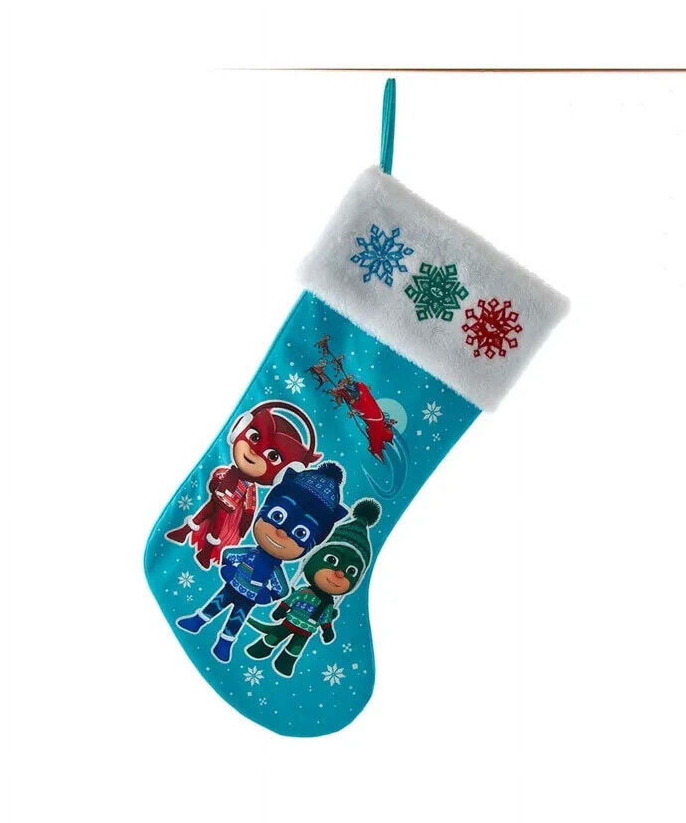 PJ MASKS Owlette, Gecko, & Catboy Christmas Stocking, 18", by Kurt ...