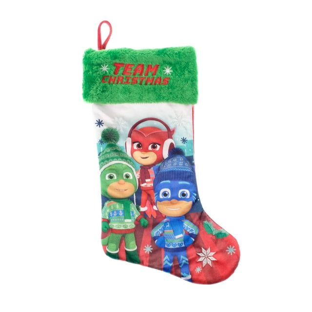 PJ Mask , 20 inch Velour Christmas Stocking, Polyester - Walmart.com