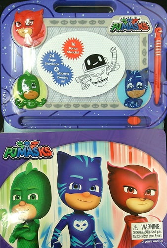 PJ Masks: 24 Page Storybook and Magnetic Drawing Kit - Walmart.com