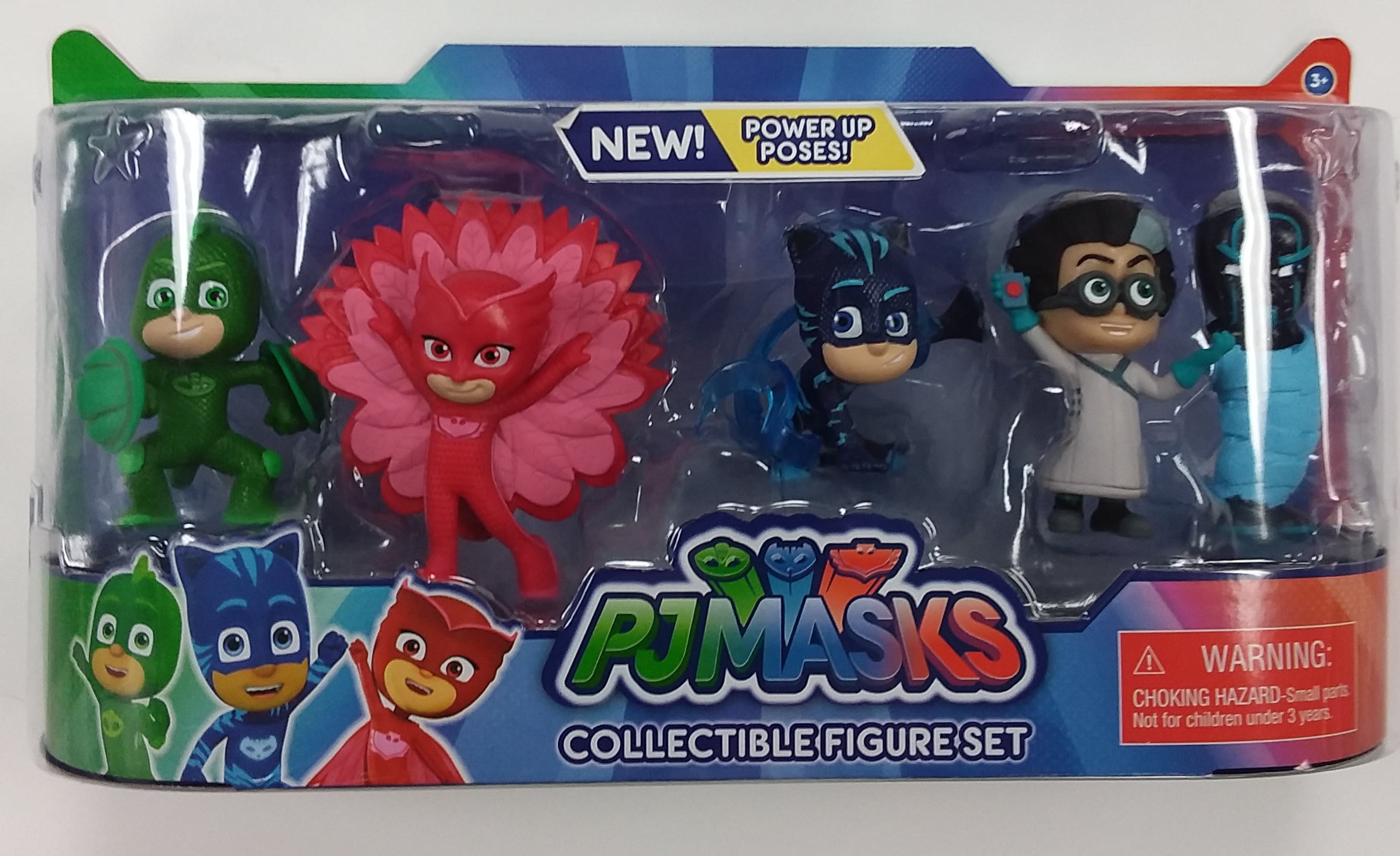 PJ Masks 3-Inch Figures Set - Catboy, Owlette, Gekko - Walmart.com