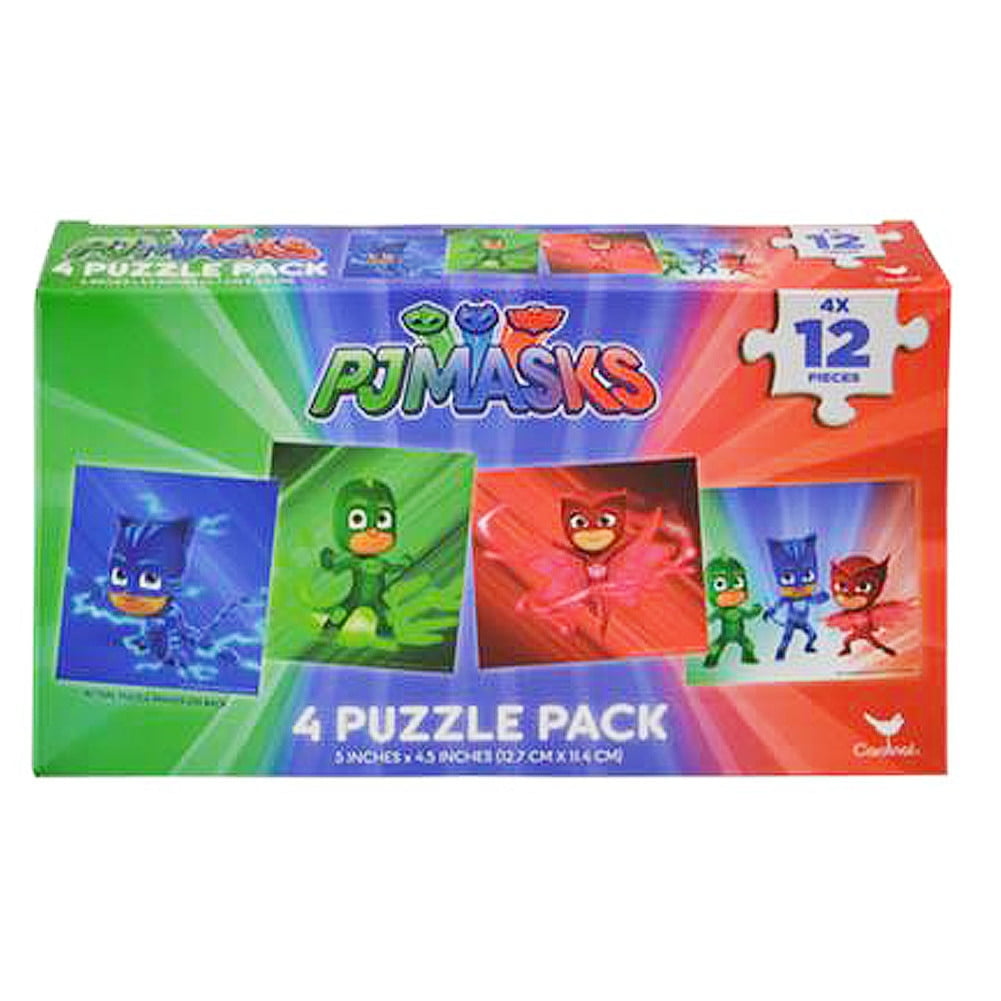 PJ Masks 4-Puzzle Pack - 12 pieces Each - Walmart.com