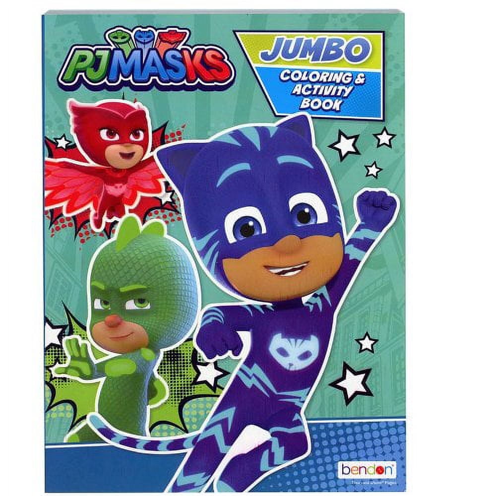 PJ Masks 80pg Coloring Book- 2 PCS - Walmart.com