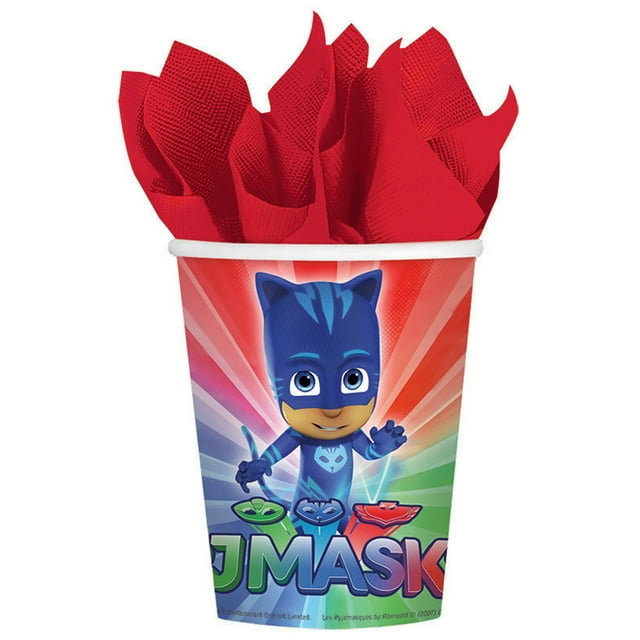 PJ Masks 9 oz. Paper Cups (8 Count) - Walmart.com