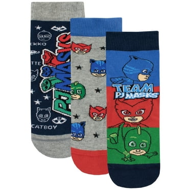 PJ Masks Boys Girls 6 pack Quarter Style Socks Set PJ062BQS - Walmart.com