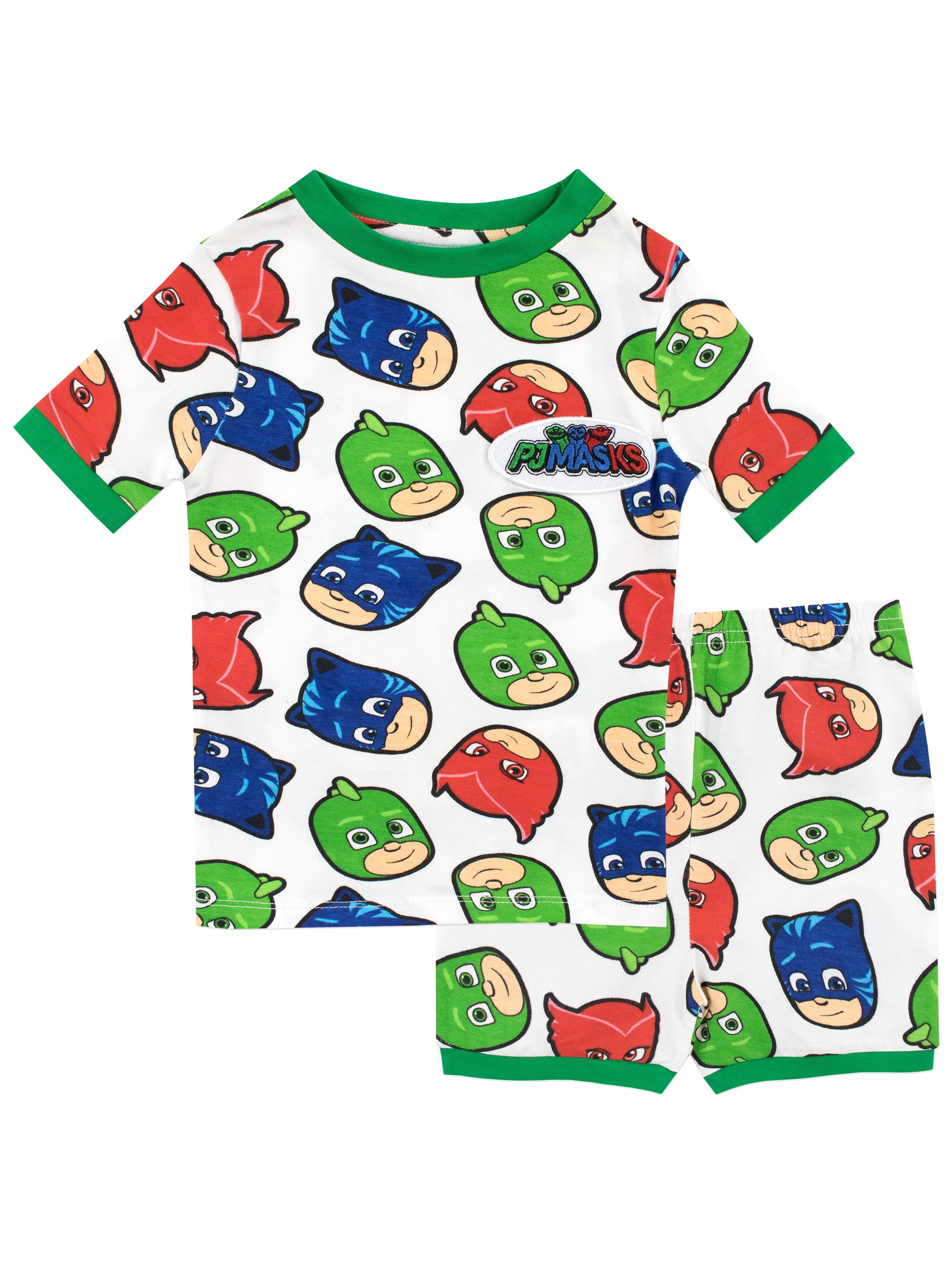 PJ Masks Boys Short Sleeve Pajamas Sizes 3 - 10 - Walmart.com