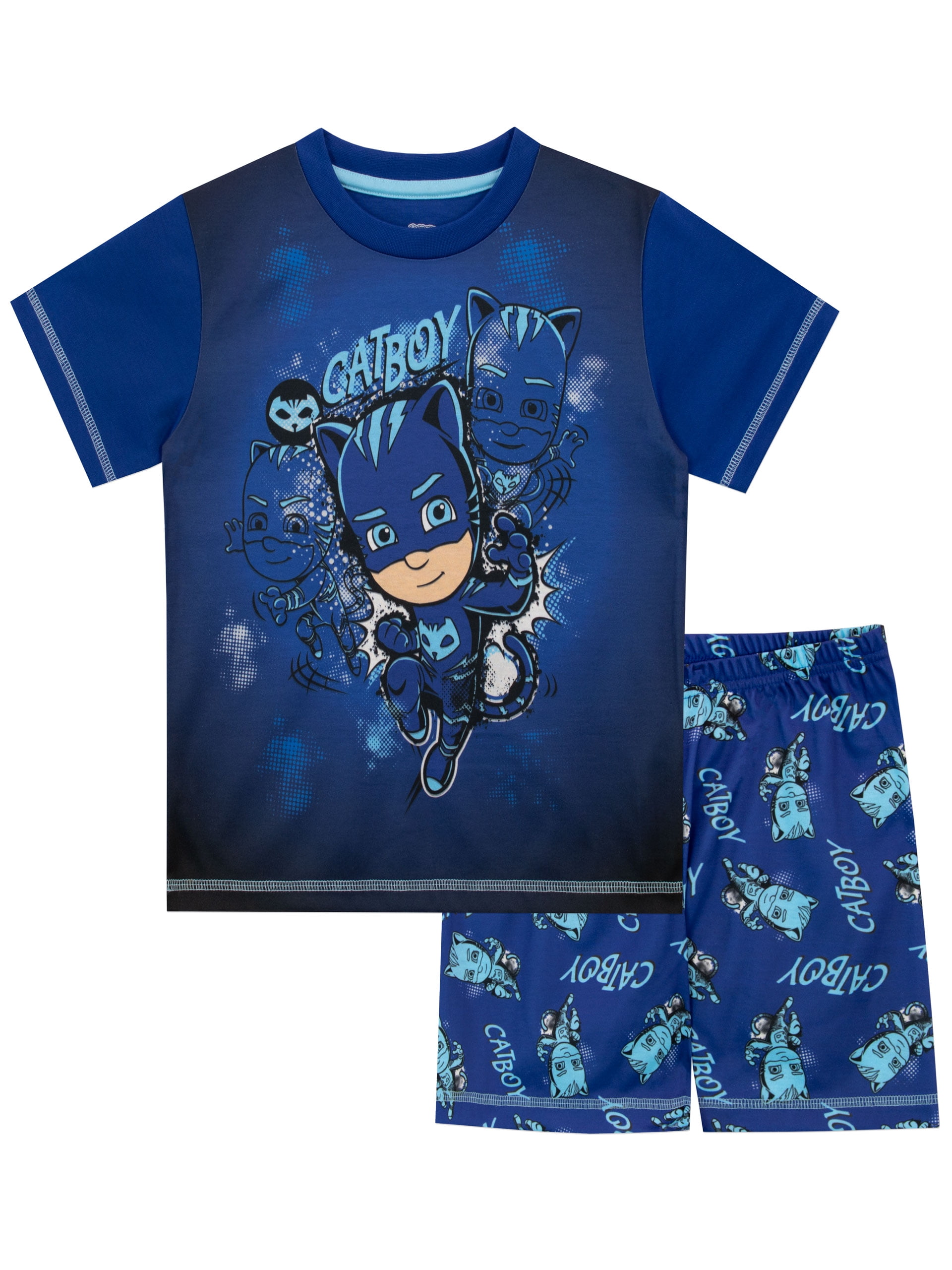 PJ Masks Boys Short Sleeve Pajamas Sizes 3 - 10 - Walmart.com