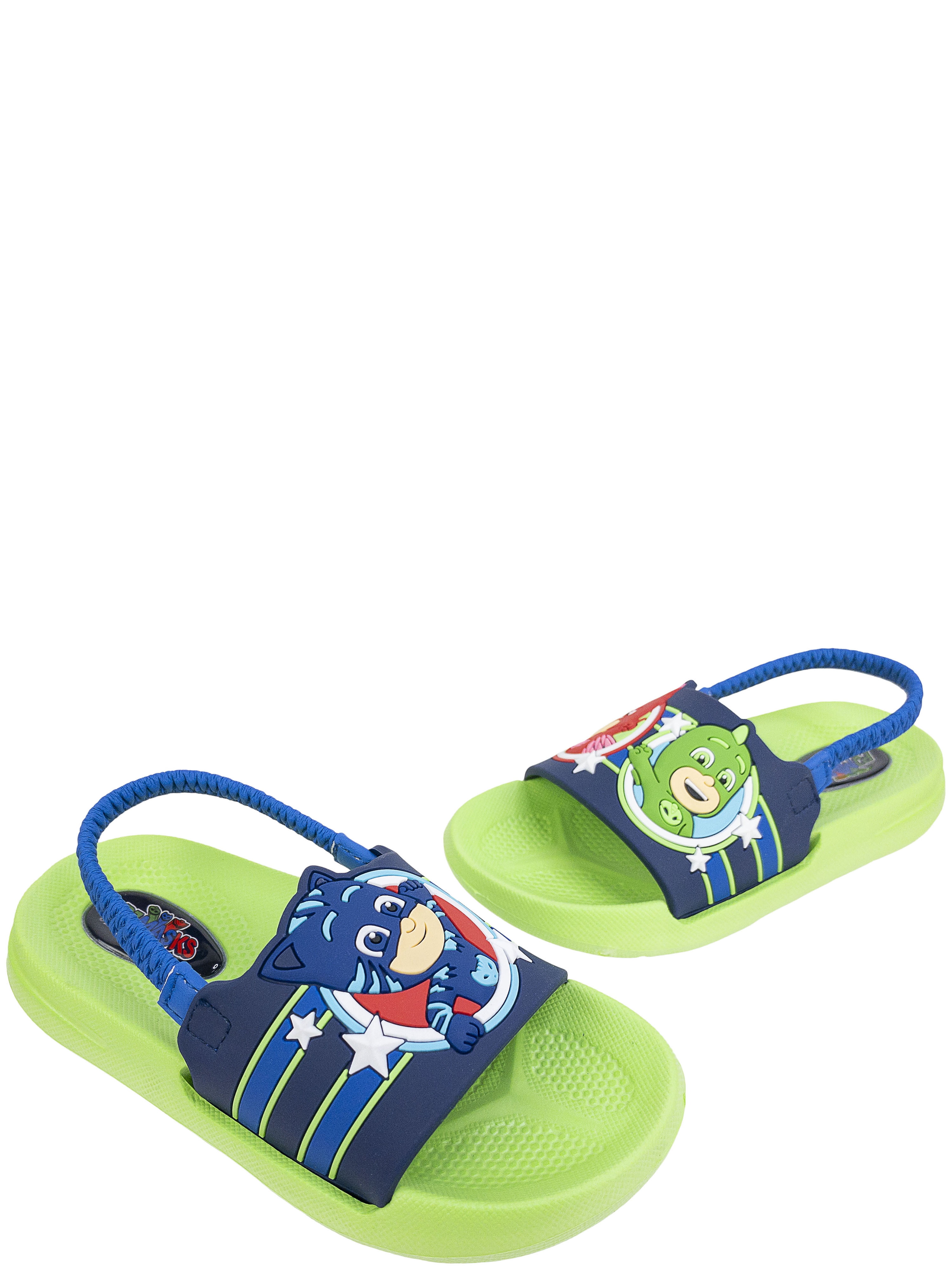 PJ Masks Boys Slide Sandals (Toddler Boys) - Walmart.com