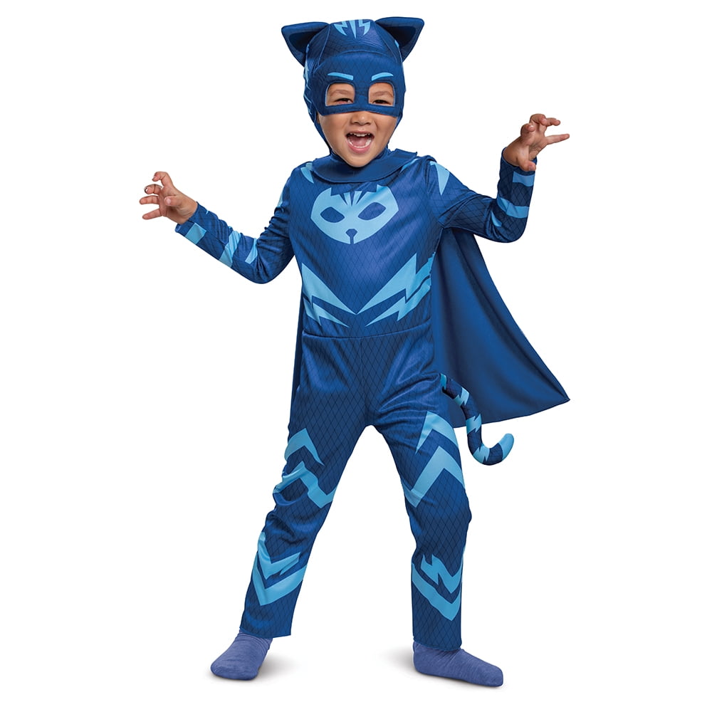 PJ Mask Catboy Halloween Costume for Toddler, Size 3-4T, by Disguise ...