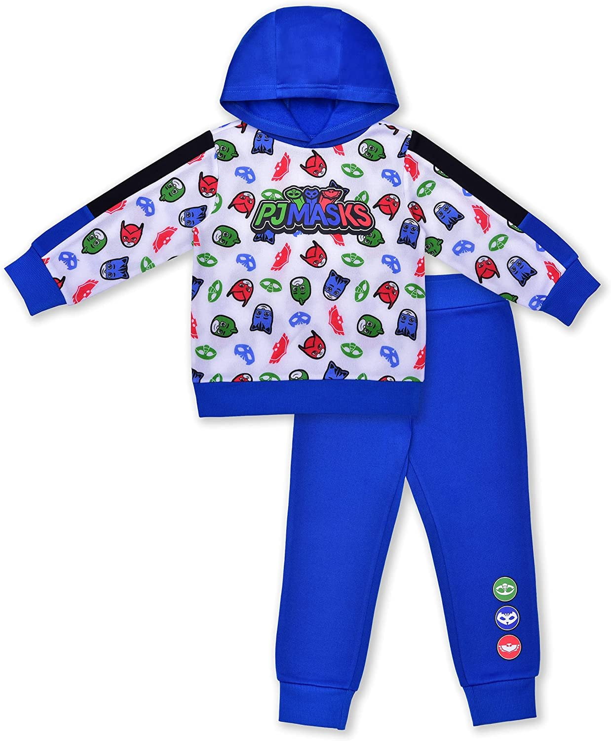 PJ Masks Catboy, Gekko and Owlette Boys 2 Piece Hoodie and Jogger Set ...