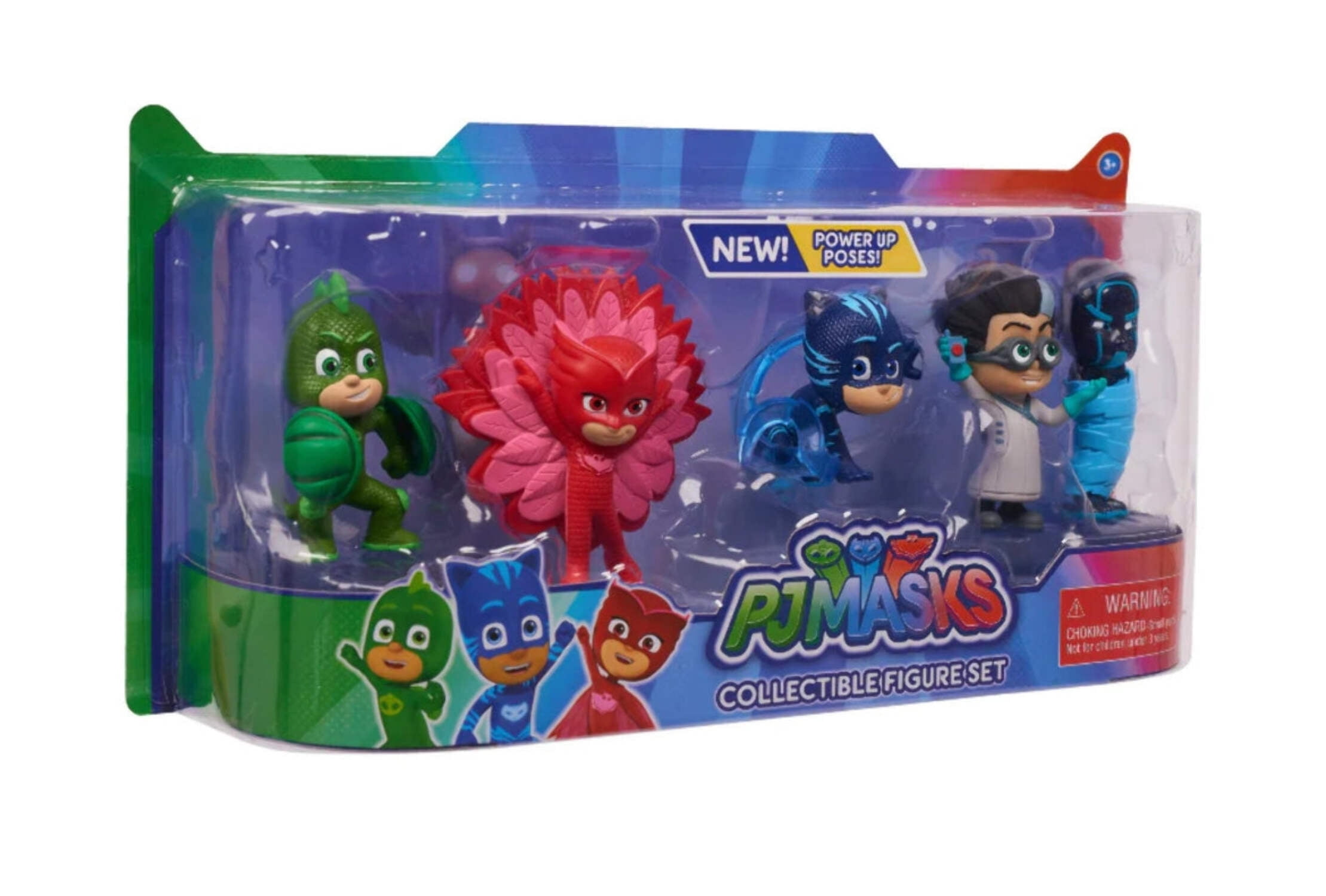 PJ Masks Action Power Heroes Toy - Collectible Figure Set with Villains ...