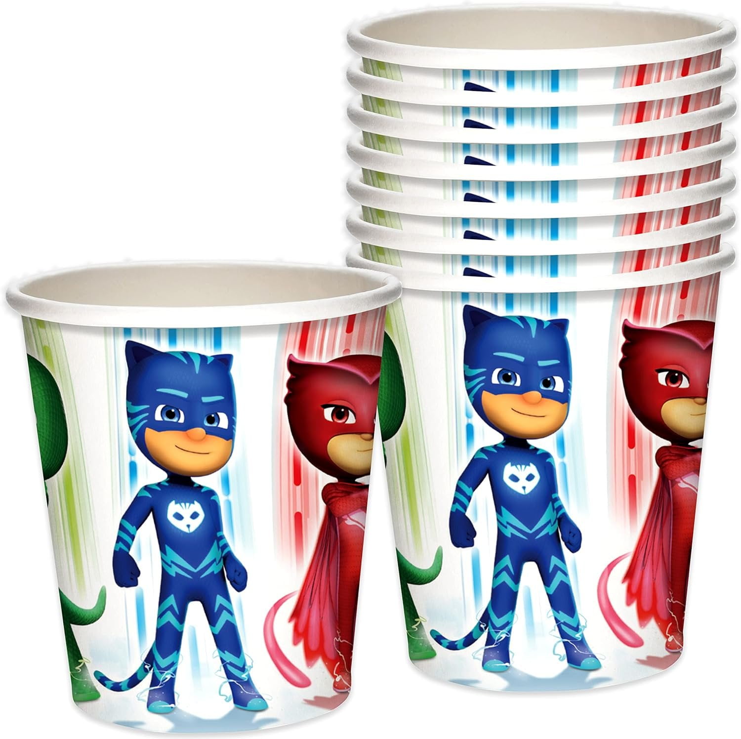 PJ Masks Cups 9oz 24 Count - PJ Masks Party Supplies - Walmart.com